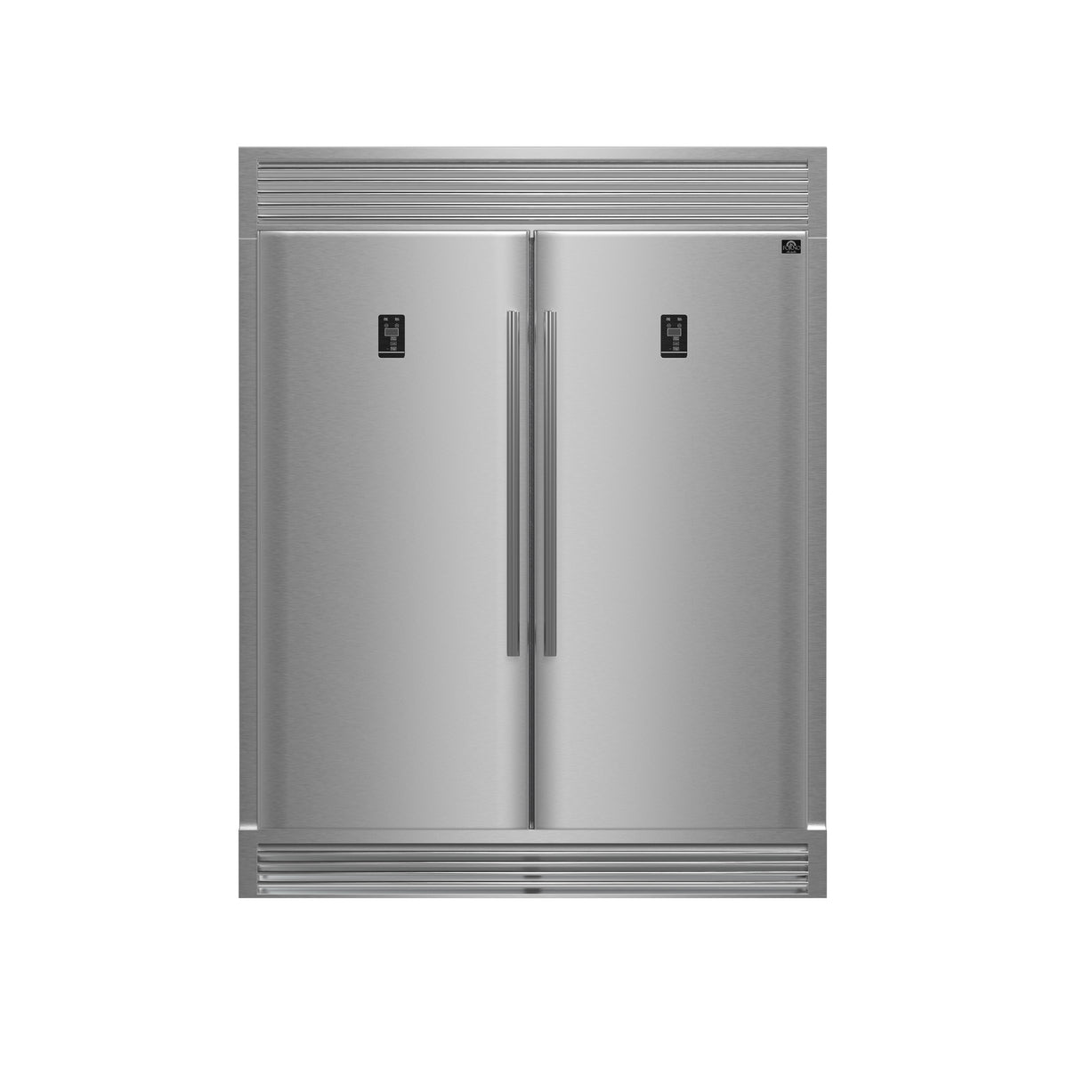 Forno Rizzuto 60" Freestanding Convertible Refrigerator/Freezer Set, 2 ...